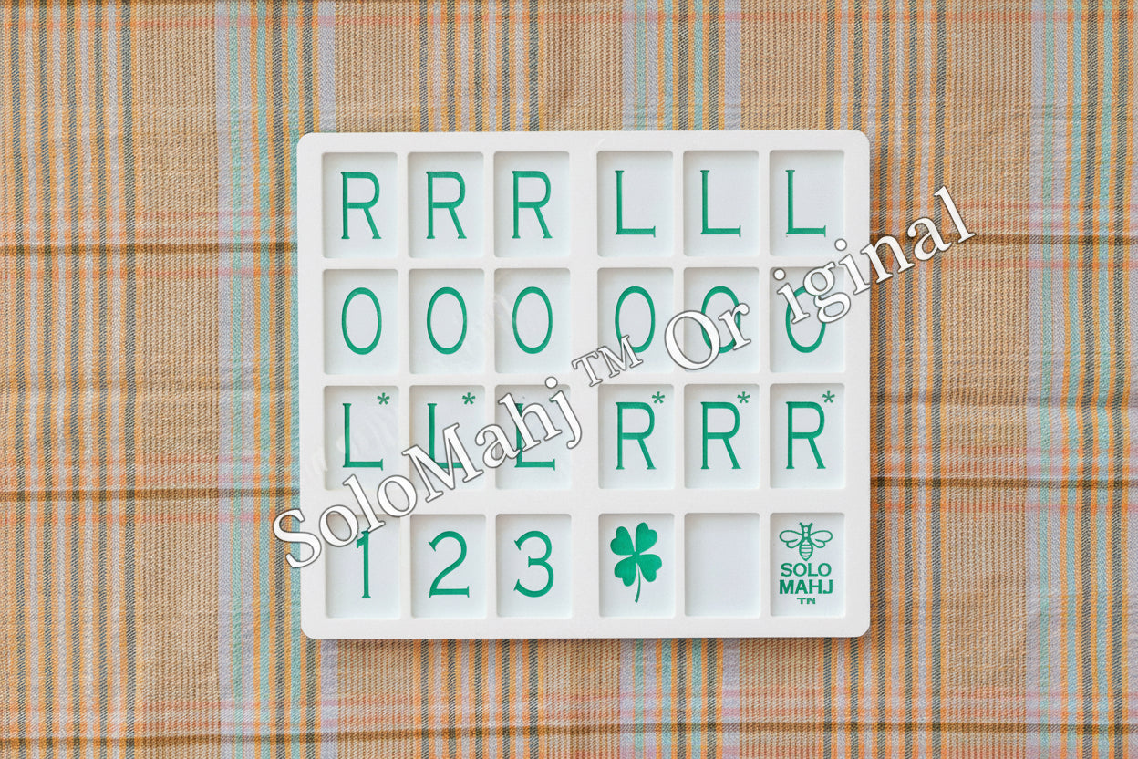 Solo Mahjong Board - Clover | Practice Game for One Player – SoloMahj