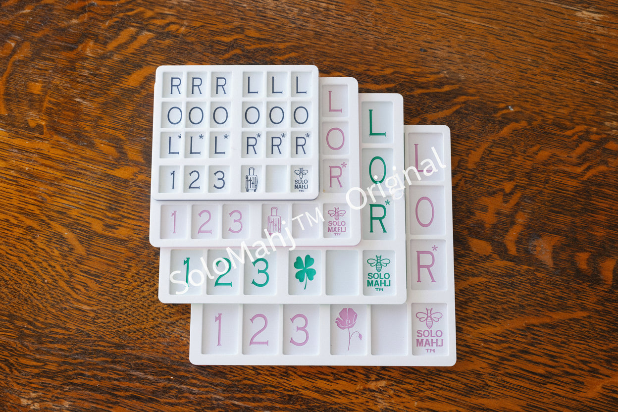 Solo Mahjong Board - Clover | Practice Game for One Player – SoloMahj
